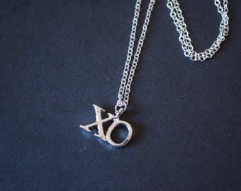 Xo necklace | Etsy