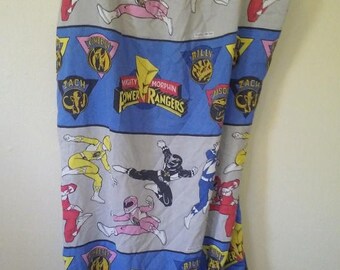 Power rangers fabric | Etsy