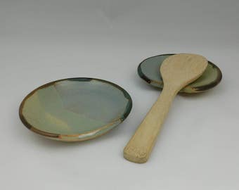 Ceramic spoon rest | Etsy