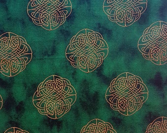 Celtic knot fabric | Etsy