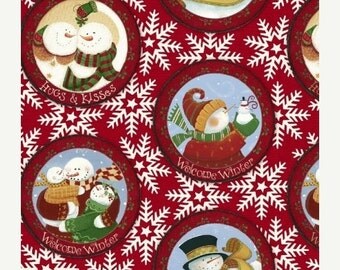 Unique snowman fabric related items | Etsy