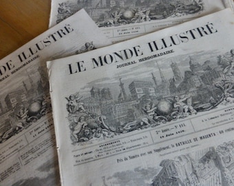 1800s magazine | Etsy