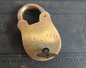 Antique padlock | Etsy