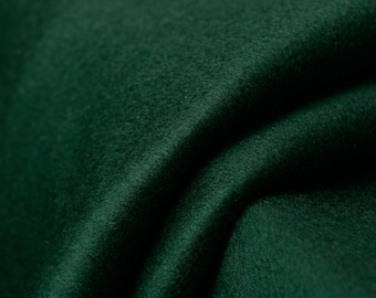 Dark green wool coat | Etsy