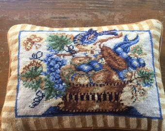 Vintage needlepoint | Etsy