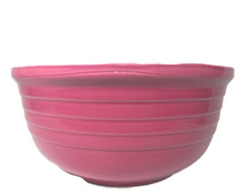 Pink mixing bowls | Etsy