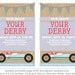 Editable Powder Puff Derby Invitations Flyers and Hand-outs