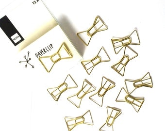 Shaped paper clips | Etsy