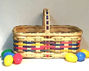 Hand Woven Traditional Reed Baskets Patterns by BrightExpectations