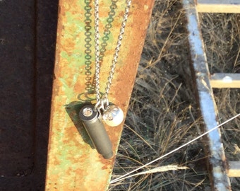 Silver bullet casing | Etsy