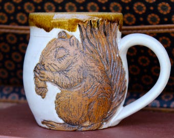 Carved squirrel | Etsy