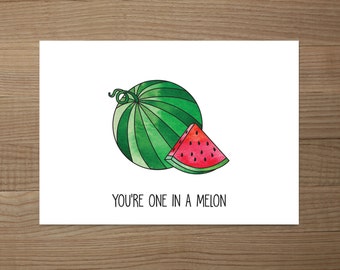 Watermelon pun | Etsy
