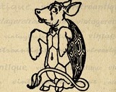 Items similar to The Mock Turtle Image Printable Digital Alice in ...