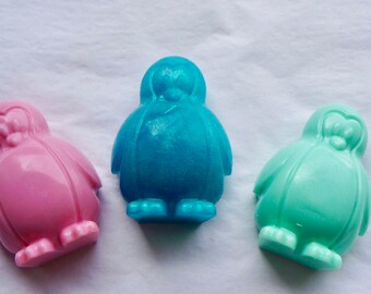 Penguin soap | Etsy