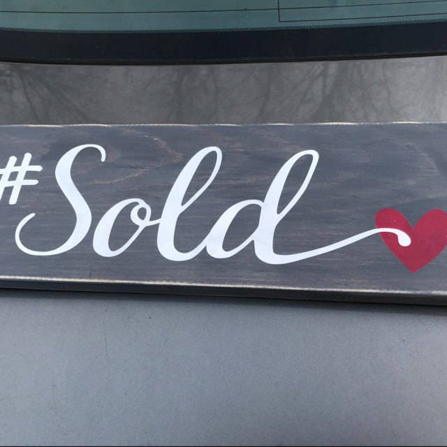 Realtor Sold Sign-Realtor sign-Broker sign-Real Estate