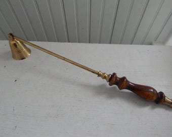 Wood candle snuffer | Etsy