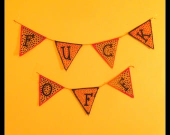 Burlap triangle | Etsy