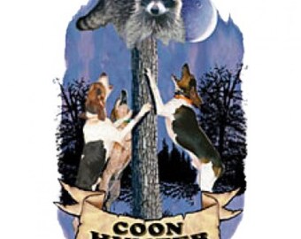 Coon hunter | Etsy