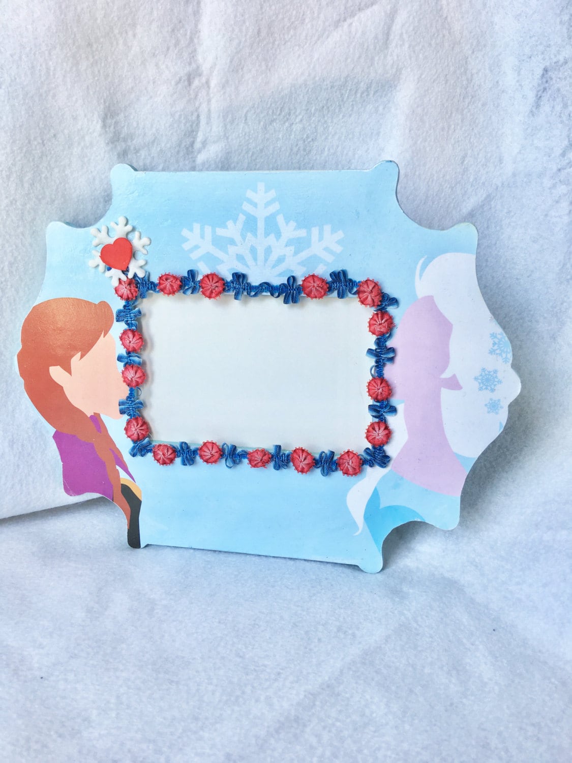 Disney Frozen inspired picture frame Elsa and Anna Frozen