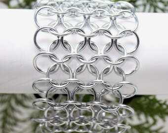 Leather chainmail | Etsy