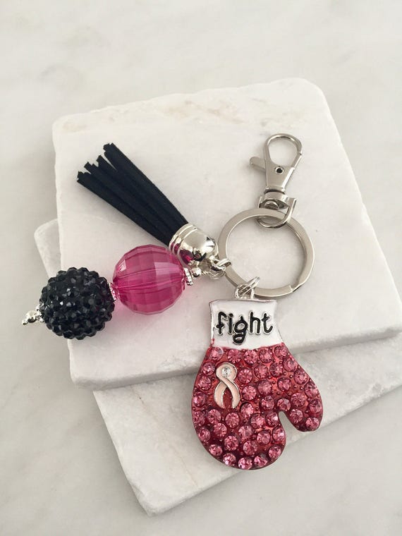 Breast Cancer Key Chain Fighter Key Chain Breast Cancer