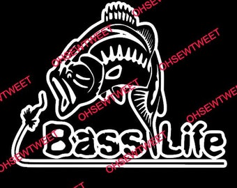 Bass boat decals | Etsy