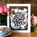 Papercut Photo Frame Template for Wedding Day / First Wedding