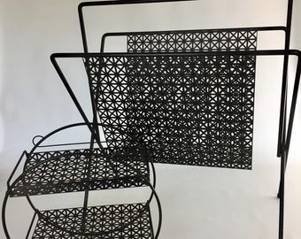 Vintage metal shelf | Etsy