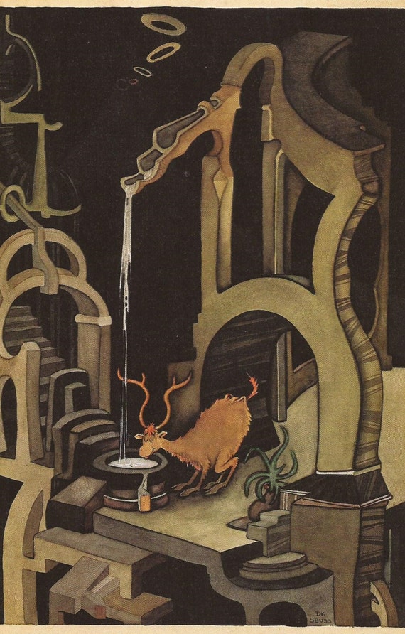 Dr. Seuss Theodor Geisel Midnight Paintings The