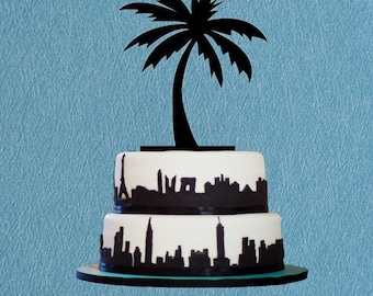 Island cake topper | Etsy