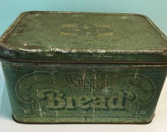 Vintage bread box | Etsy