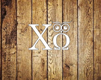 Unique chi omega owl related items | Etsy