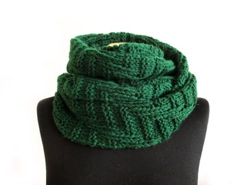 Hand knitted scarf | Etsy