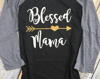 Blessed mama | Etsy