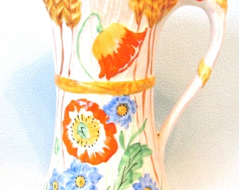 Hand painted pitcher | Etsy