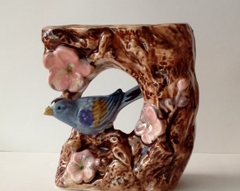 Ceramic blue birds | Etsy