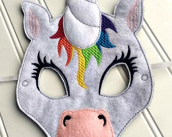 Unicorn mask | Etsy