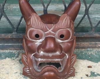 Oni mask | Etsy
