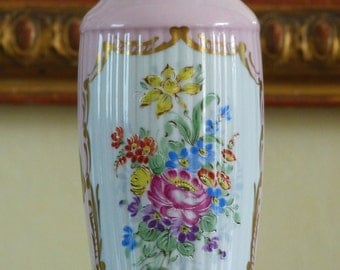 Vintage pink vase | Etsy