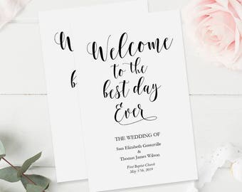 Booklet invitation | Etsy