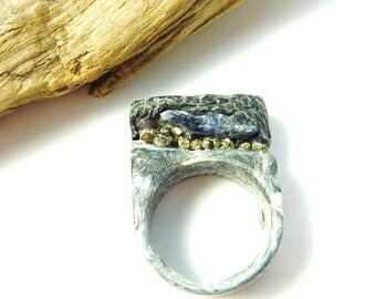 Labradorite ring | Etsy