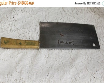 Vintage meat cleaver | Etsy