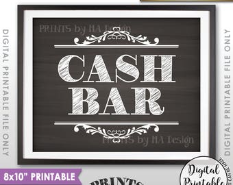 Cash bar sign | Etsy