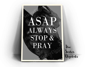 Always stop and pray | Etsy