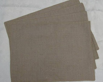 Burlap place mat | Etsy