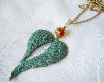 Angel necklace | Etsy