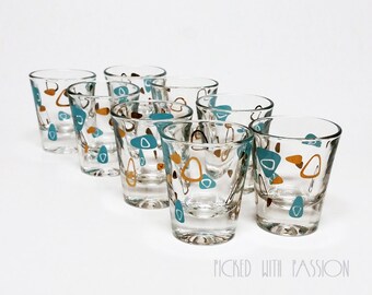 Atomic shot glasses | Etsy