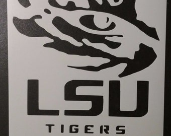 Tiger stencil | Etsy