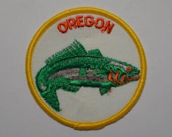 Fishing patch | Etsy