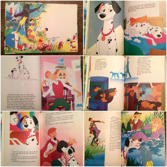 Walt Disney's The 101 Dalmatians Book Hardcover Disney